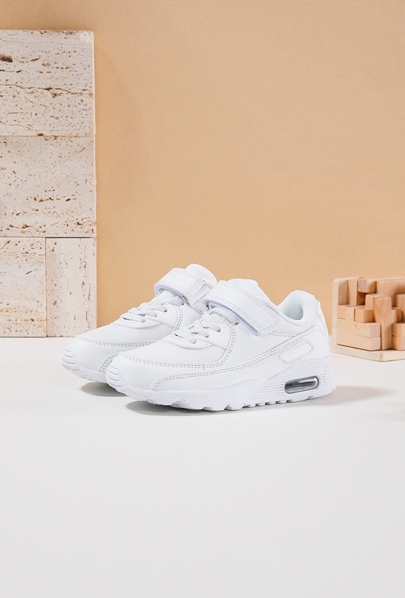 Boys White Sports Trainers – Kidz Emporium